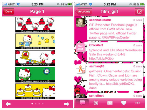 [App Reviews] Hello Kitty Twitter ทวิตเตอร์ผ่านแมวเหมียวคิตตี้ ...